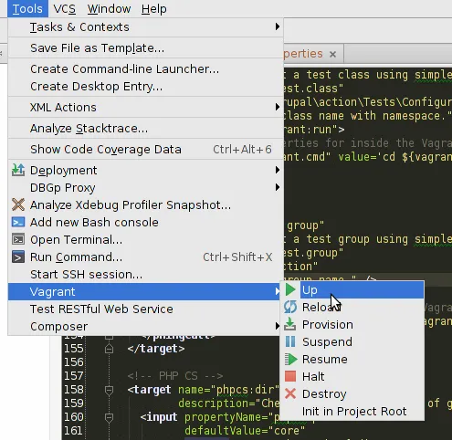 Vagrant, PHING, core development and automation | PreviousNext
